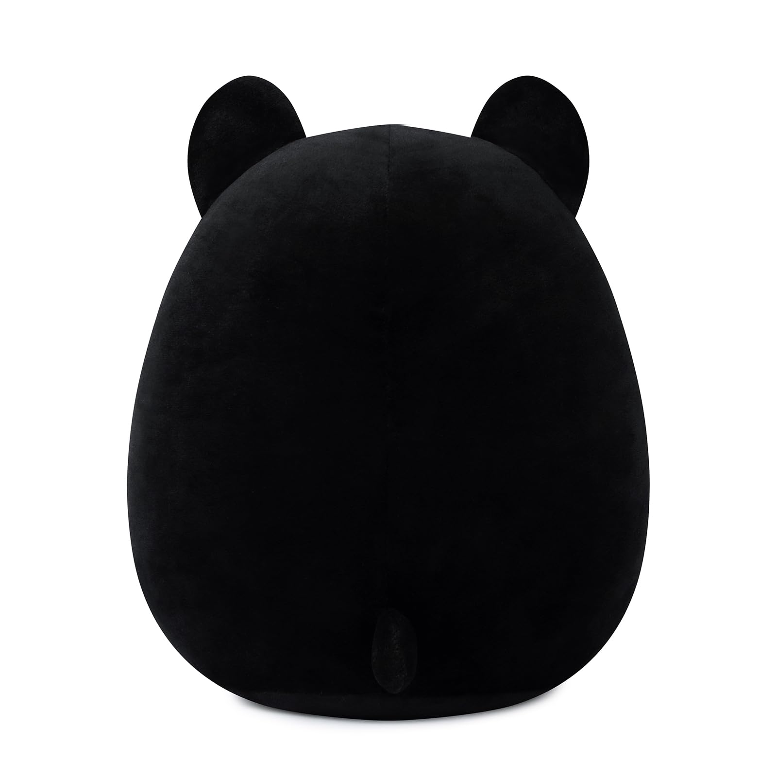 Eukynlre Black Cat Plush Pillows, Black Cat Stuffed Animals, Cute Cat Plushie Toy, Soft Black Cat Pillow Plush, Present for Kids Boys Girls Christmas Birthday (11.5 inches, Black Cat)