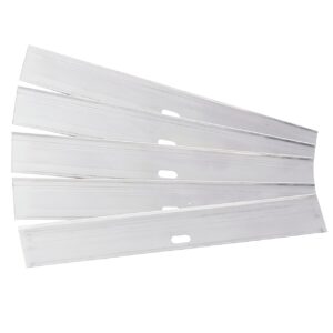 ocs parts 5-pack replacement scraper blades | heavy-duty 4-inch scraper blades for ocs parts flat top multipurpose scraper