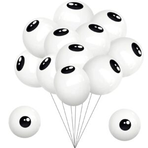 100pcs eyeball balloons - latex eye balloons halloween decorations garland supplies for birthday baby shower party