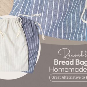 Reusable Bread Bags For Homemade Bread Sourdough 3 Pack XL 16.5 x 12 in Linen Bread Bags for Homemade Bread Storage, Lined Sourdough Bread Bags for Sourdough Rounds, Bread Storage For Homemade Bread