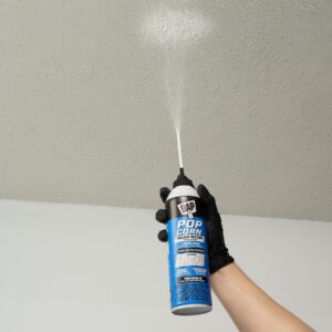 DAP 7079850035 Spray Popcorn Water Based Ceiling Texture Quick Repair, White