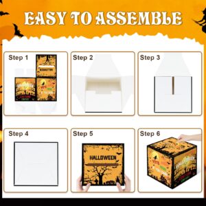 Halloween Party Game Card Box Costume Contest Ballot Card Box, 50 Ballot Voting Cards, Cast Votes for Your Favorite Costumes, Game & Party Supplies for Home, Work, School, & Bar Costume Parties Decor