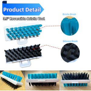 PX202BRN Tool Brush Replacement Parts Compatible With Shark StainStriker Portable Carpet PX201 PX202BRN PX203BRN CarpetXpert Upright EX201 R-EX200 R-EX201 EX150 EX151 Stain Striker Vacuum Brush,2 PCS