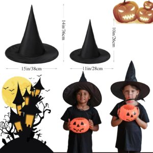 Halloween Balloon Garland Kit 124Pcs Orange Black Sand White Brown Balloons Arch with Wizard Hat 3D Bat Sticker Decoration Set for BOO Halloween Party Decorations