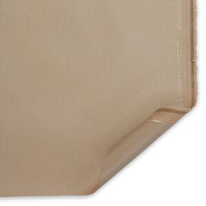 Ottertex Canvas Fabric Waterproof Outdoor 60" Wide 600 Denier 15 Colors Sold by The Yard (1 Yard, Khaki)