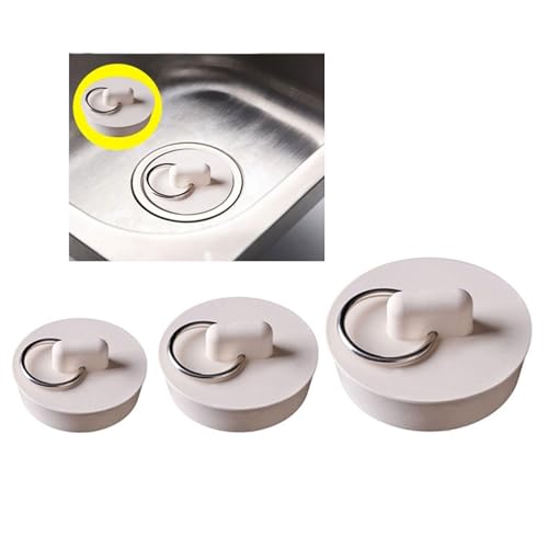 MinnowXY Rubber Bath Plug Drain Stopper Sink Plug Sink Bathtub Water Stopper Mop Pool Plug for Bathtub Washbasin Sink