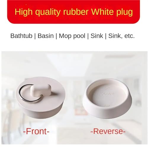 MinnowXY Rubber Bath Plug Drain Stopper Sink Plug Sink Bathtub Water Stopper Mop Pool Plug for Bathtub Washbasin Sink