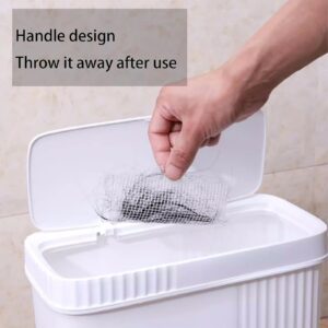 20/30/50PCS Pack Einweg Filterflicken, Disposable Filter Patches for Drain, Disposable Shower Drain Hair Catcher Mesh Stickers for Shower Bathroom, Laundry, Bathtub, Kitchen, Sink (20pcs)