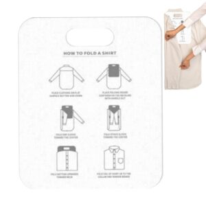 Shirt Folder - Clothing Folding Board | Creative Lazy Folding Board for Home, T-Shirt Clothes Folder, Easy and Fast Folding Helper, for Adults and Children, Convenient Folding Boards