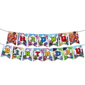 Theme Birthday Decoration Set I Balloon Party Supplies Game On Boy I Birthday Banner Cake Topper Decoration Baby Shower Kid Party I Video Game Party Theme