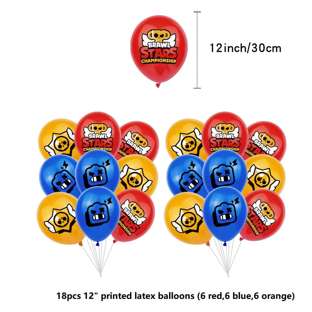 Theme Birthday Decoration Set I Balloon Party Supplies Game On Boy I Birthday Banner Cake Topper Decoration Baby Shower Kid Party I Video Game Party Theme