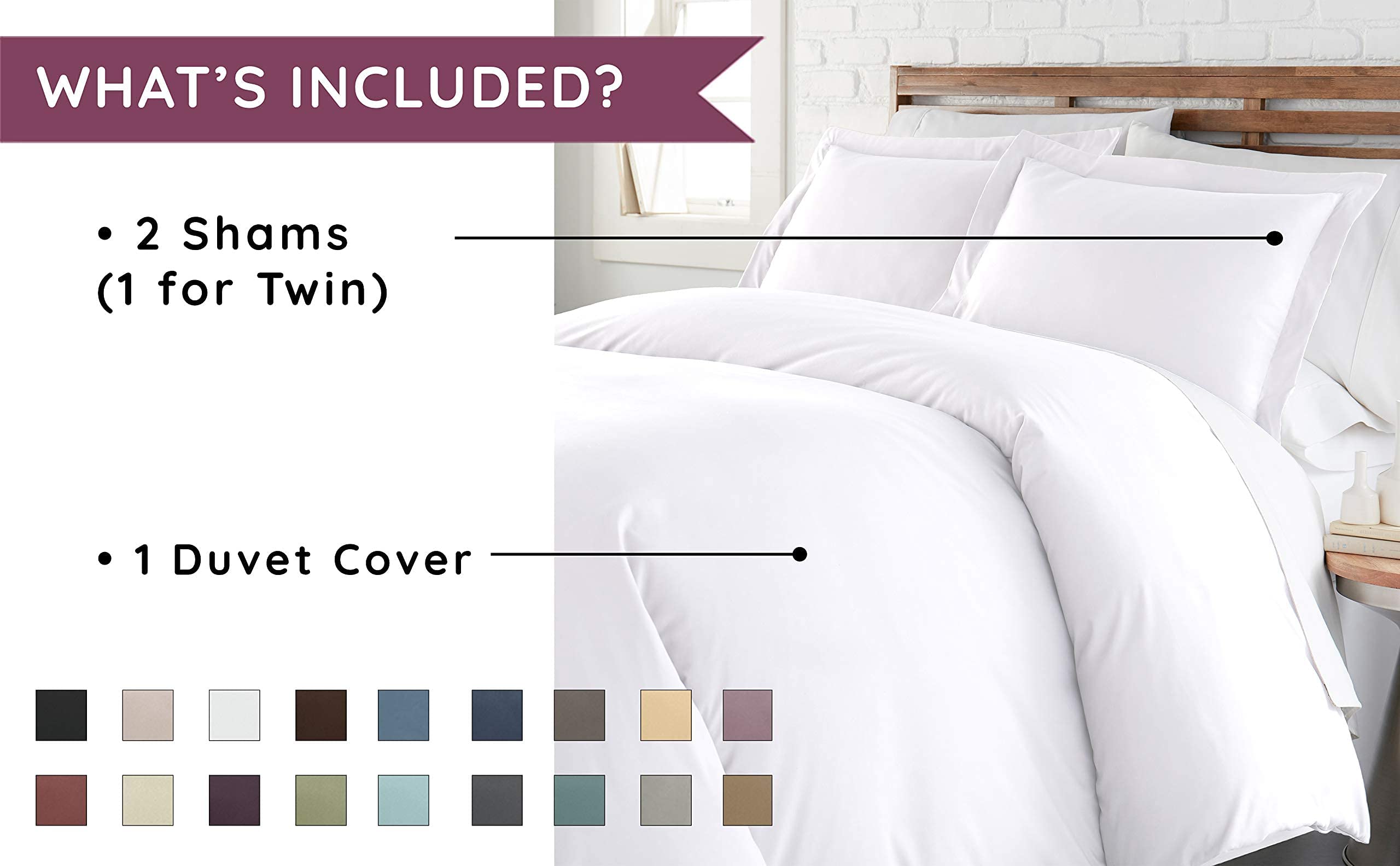 Pure Mulberry Silk 30 Momme 3-Piece Duvet Cover Set | 6A Graded Mulberry Silk - Olympic Queen Cream Solid - 100% Mulberry Silk Duvet Set with Zipper & Corner Ties