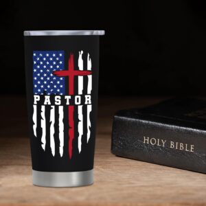 Gtdodcsd Christmas Pastor Appreciation Gifts, Pastor Gifts for Men Tumbler 20oz, Pastor Appreciation Gifts for Men, gifts for pastor appreciation, Christian Gifts For Men 20 OZ