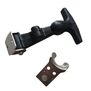 hanfork genie lift latch 45363, 45363gt rubber hood latch genie lift parts compatible for genie boom lift s-100 s-105 s-120 s-125 s-60 s-65 s-80 s-85