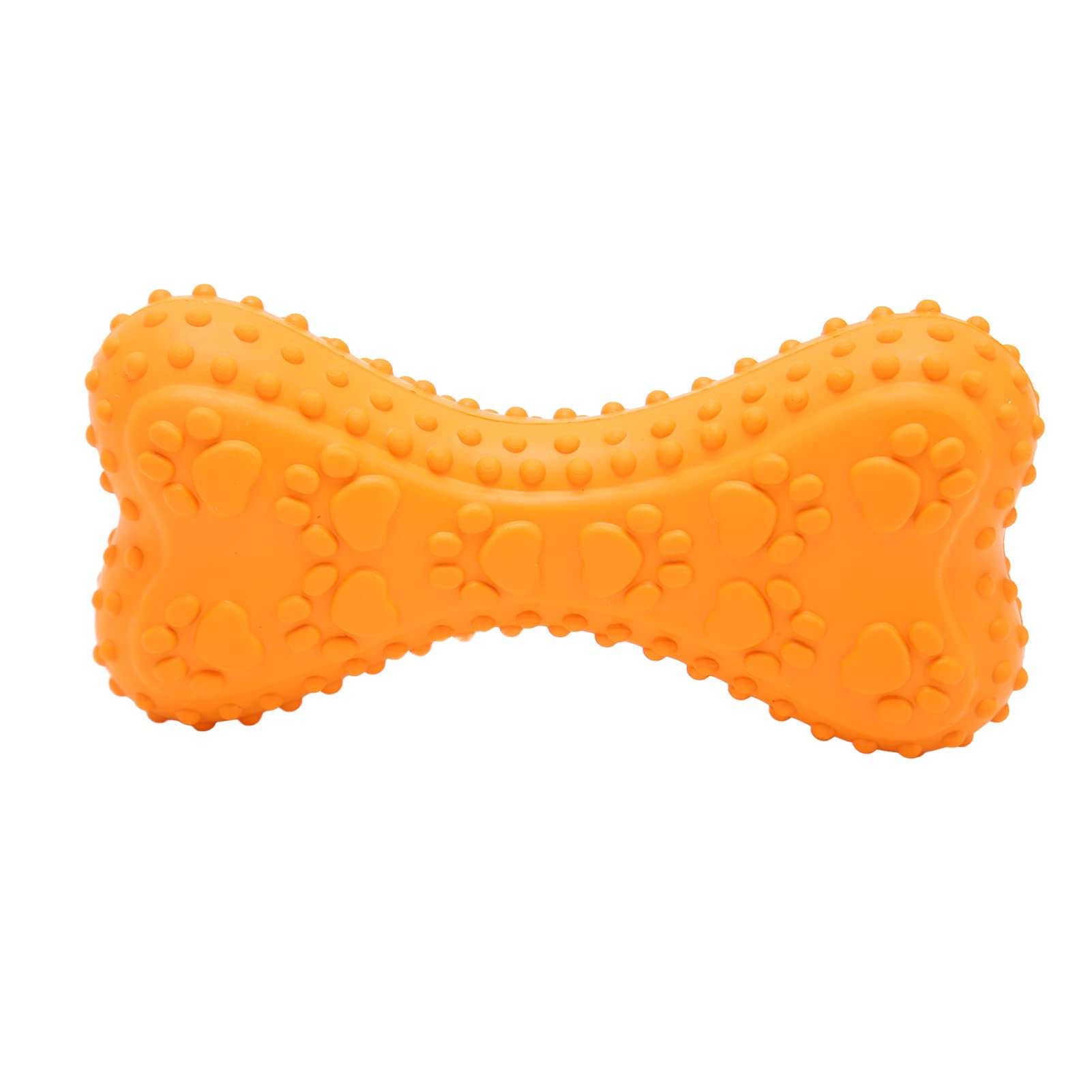 COSMICROWAVE Dog Chew Toy, Dog Toothbrush Dental Chew Bone Toy, Dog Chew Toys Indestructible, Bone Shape Rubber Safe Eco Friendly Teeth Cleaning Retraining Bad Behavior Pet Teething Toy