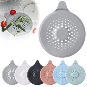 drain hair catcher,silicone drain protector,bathroom kitchen sink drain strainer,hair catcher shower drain covers protector,silicone hair strainer for bathtub, bathroom,easy to install and clean