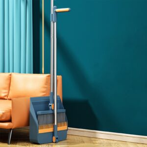 today's deals clearance, brooms with dustpan combo set, brooms for sweeping indoor, brooms indoor 180° rotatable standing storage buckle type brooms and dustpan set with scraping teeth