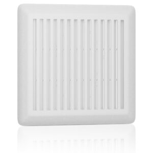 mayitop c350gn bathroom vent cover with springs replacement bathroom ceiling fan grille cover for broan-nutone c350gn grille for nutone 695 and 696n ventilation fan (white) 8.75" x 9.125"