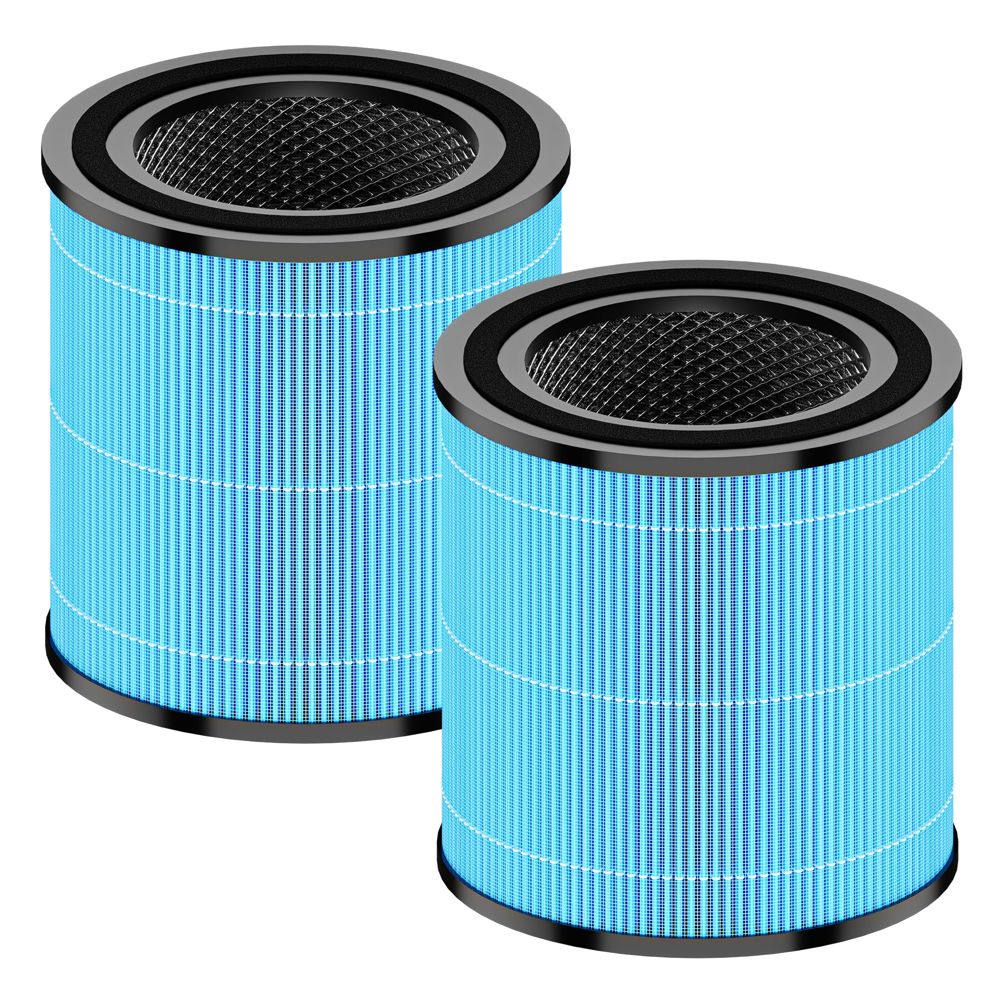 AP0601 Replacement Filter Compatible with AIRTOK AP0601 Air Purifier, 4-in-1 H13 True HEPA Filter, Part # AP0601-RF, 2 Pack