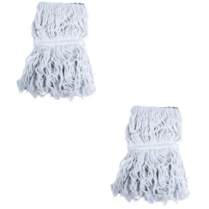 beavorty 2pcs replaceable mop head mops mop accessories trapeadores para limpiar piso floor mop trapeadores con cubeta industrial mop heavy duty mop sponge mop plastic