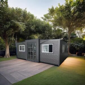 portable prefab house to live in,40ft foldable tiny container house with 3 bedroom,1 bathroom,1 kitchen and living room,prefabricated house for adults living,expandable mobile home with steel frame