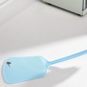 chrox Fly Swatter Heavy Duty - Effective Long Hand Flyswatters |Multi-Functional plastiic Fly Swatters | Outdoor Fly Swatter for Home, Indoor, Outdoor and Classroom, Refer to description