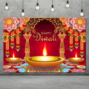 happy diwali backdrop happy diwali banner diwali decorations for home diwali banner backdrop festival of lights banner deepavali decorations diwali photo booth props diwali decorations