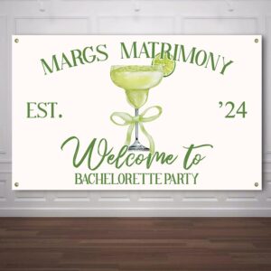 Margs and Matrimony Bachelorette Photo Backdrop, Margarita Bachelorette Party Decorations Photography Background, Margs And Matrimony Decorations, Mexican Fiesta Wedding Bridal Shower Party NM