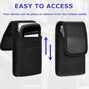 Scanner Holster for Zebra TC52 TC53 TC57 TC58,Carrying Case Pouch Compatible with CT40 CT60 EDA51 EC50 Most Handheld Barcode Scanner & Mobile Phone