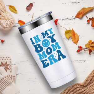 Grifarny Boy Mom Gifts for New Mom - Mothers Day Gifts for Boy Mom, Pregnant Mom, Expecting Mom, Mom to be, Mommy to be - In My Boy Mom Era Tumbler Mug 20 oz