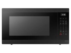 samsung 1.9 cu. ft sensor cooking, ms19dg8500mtaa countertop microwave, matte black stainless steel