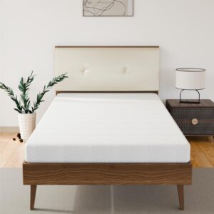 bamboobreeze twin/full/queen/king mattress, cooling gel memory foam, medium-firm, pressure relief, certipur-us