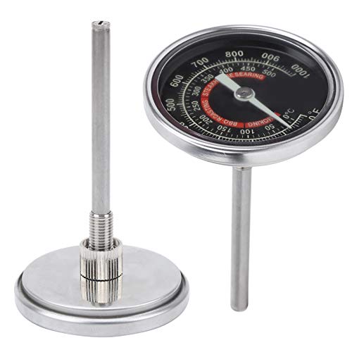 TS BX51 Stainless Steel Oven Barbecue Thermometer, Large Dial, High Accuracy, IP55 Level, for Kitchen Cooking, Food Safety with Premium Materials