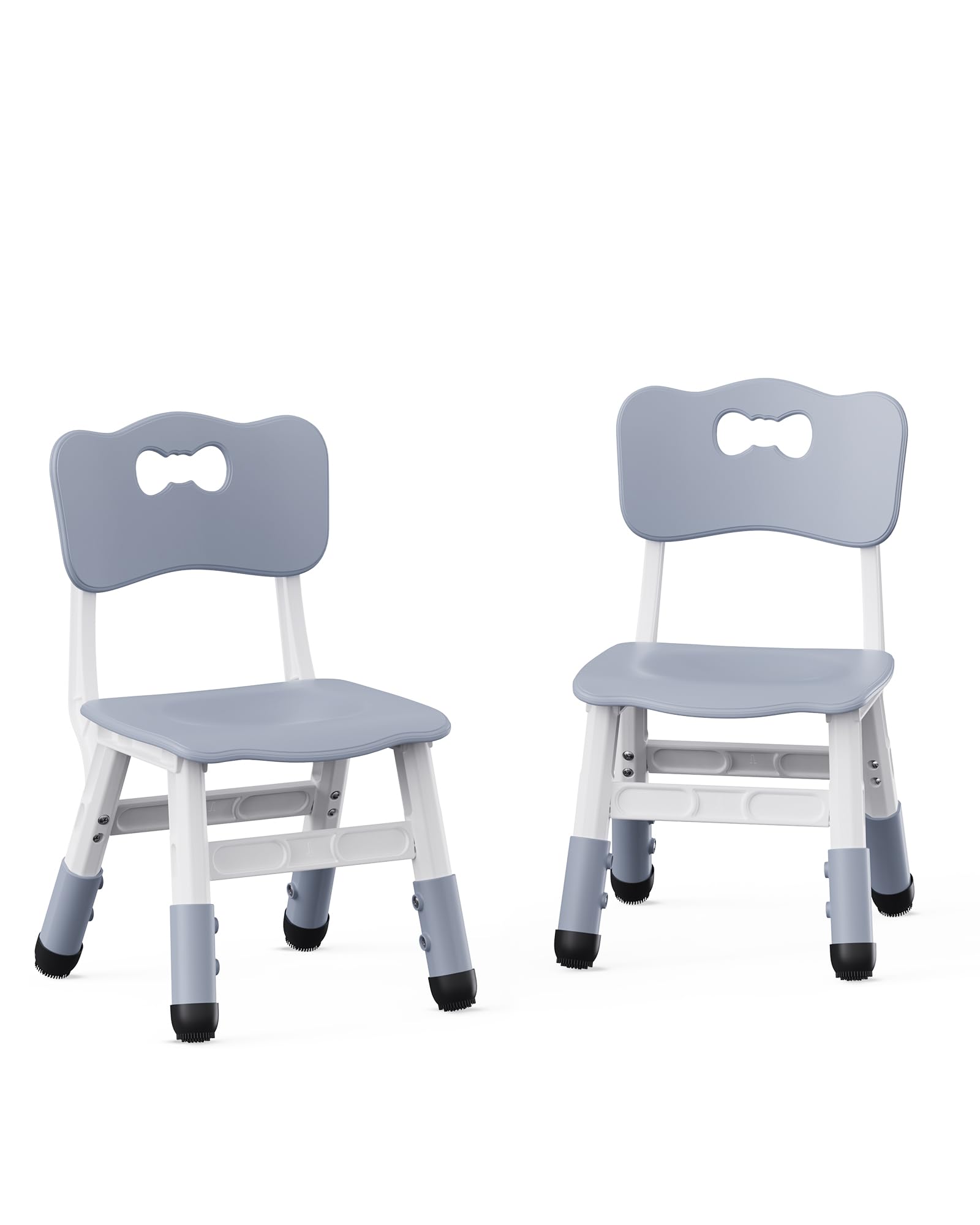 Brelley Kids Chairs Height Adjustable Toddler Chairs for Table, for Indoor & Outdoor Use Classroom/Daycare/Home, Suitable for Ages 2-8