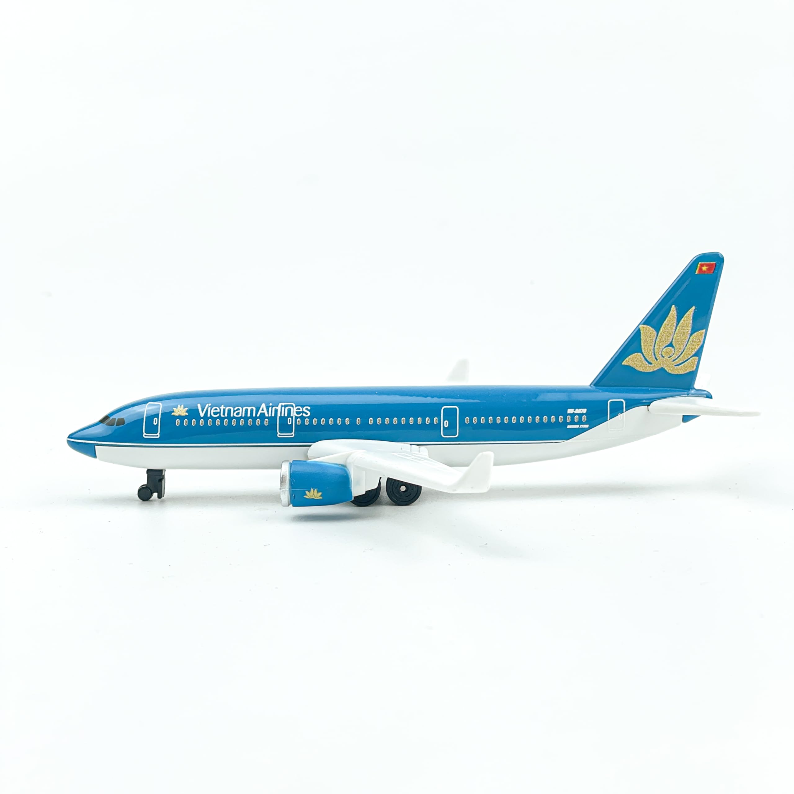 WngAur Vietnam Airplane Model, Die-cast Metal Planes Aircraft Suitable for Collection and Display