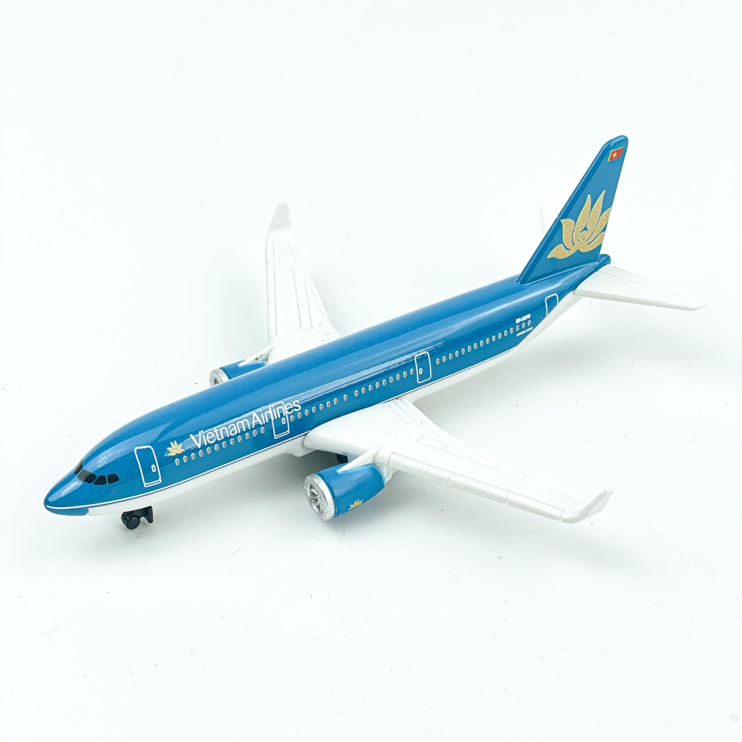 WngAur Vietnam Airplane Model, Die-cast Metal Planes Aircraft Suitable for Collection and Display