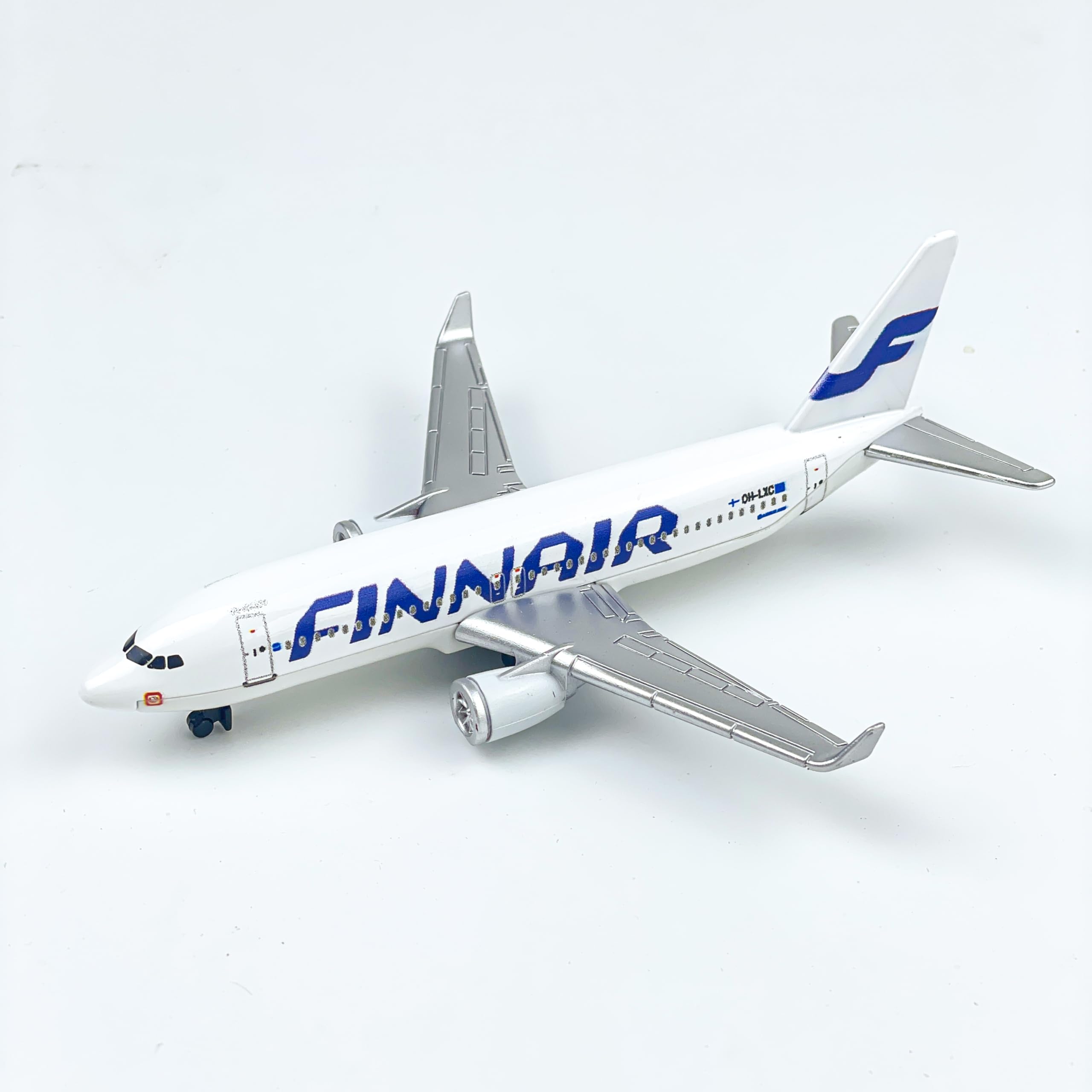 WngAur Finnair Airplane Model, Die-cast Metal Planes Aircraft Suitable for Collection and Display