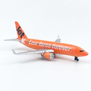 WngAur Jetstar Airplane Model, Die-cast Metal Planes Aircraft Suitable for Collection and Display