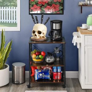 WALSIO Life Size Skull Knife Holder Resin Skull Shaped Knife Block for Kitchen Indoor Desk Decorations