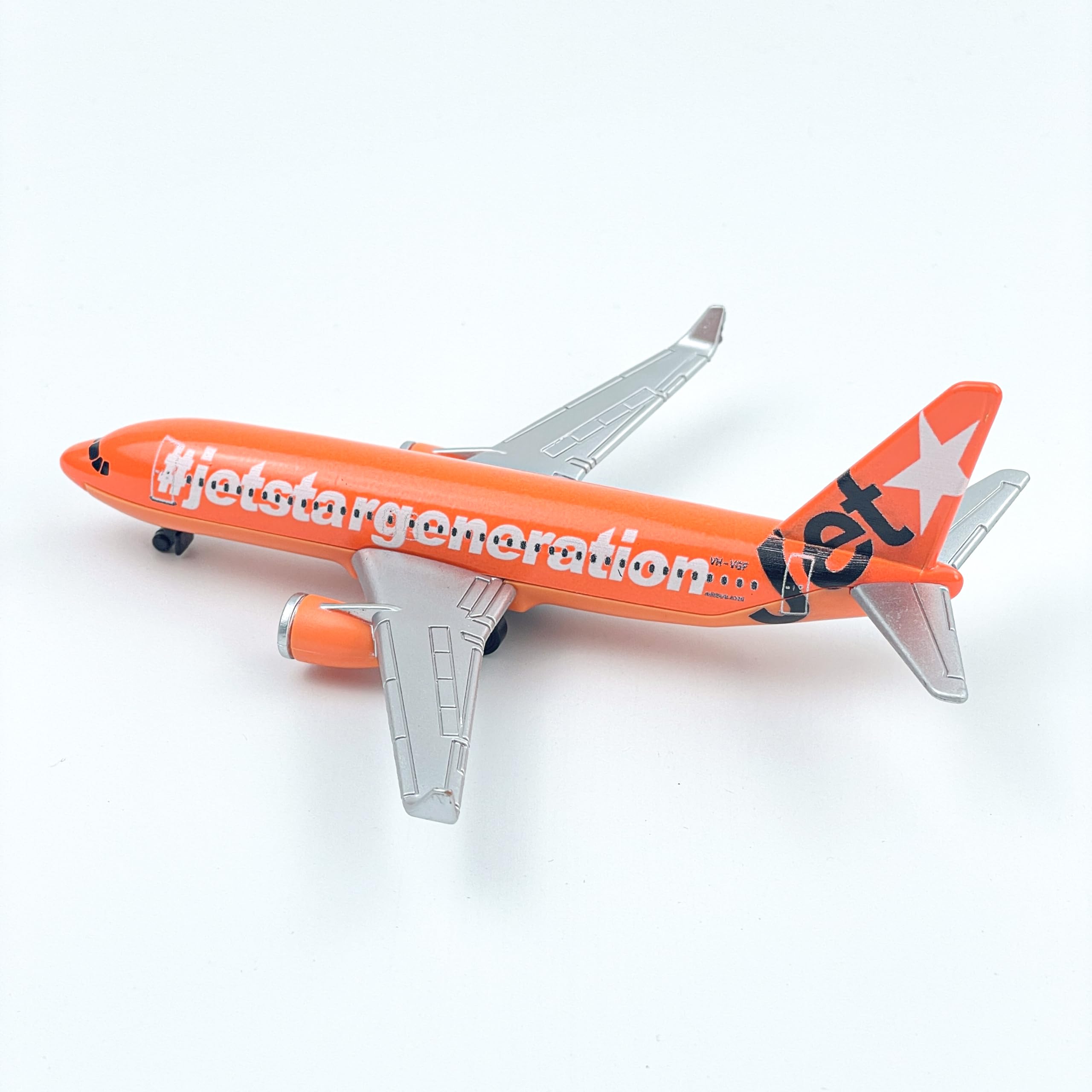 WngAur Jetstar Airplane Model, Die-cast Metal Planes Aircraft Suitable for Collection and Display