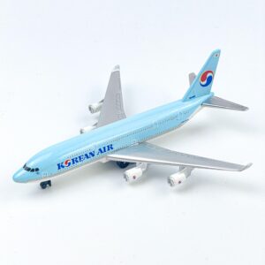 wngaur korean airplane model, die-cast metal planes aircraft suitable for collection and display