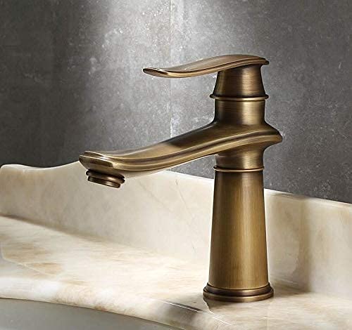 Faucets, Water-Tap Kitchen,Faucet Kitchen,Antique Faucets Ancient Water-Tap Wash Basin Faucet Bath Counter Upper Basin Hot and Cold Water Faucet Wash Basin