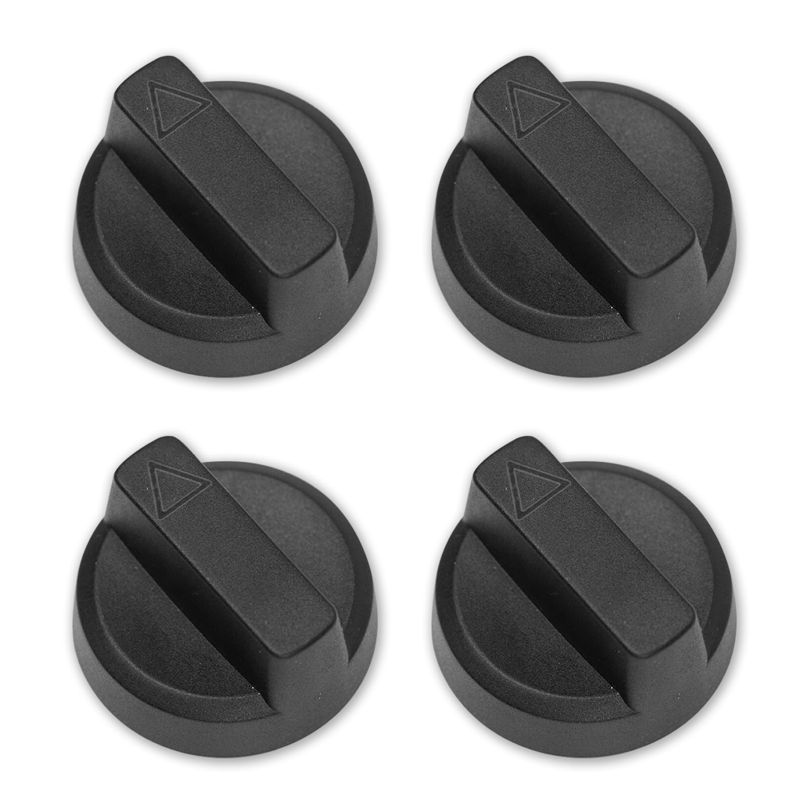 4-Pack Replacement Knob for Luxe Bidet Neo 120 & Neo 185, Knob Accessories for Luxe Bidet Neo 120 & Neo 185（Black）