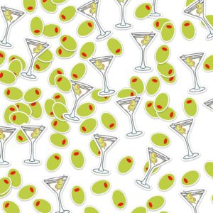 watersay 400 pcs martini birthday party confetti martini themed bachelorette confetti bikinis and martini cups confetti for bridal shower engagement bachelorette party supplies