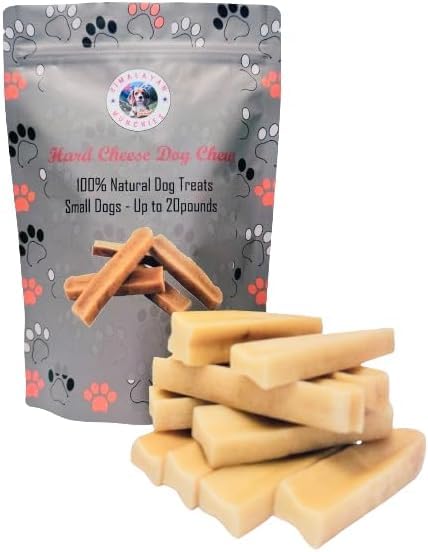 Himalayan Munchies Himalayan Dog Chews, No Rawhide, Long Lasting, Naturally Healthy Treats, Oder Free (Small)