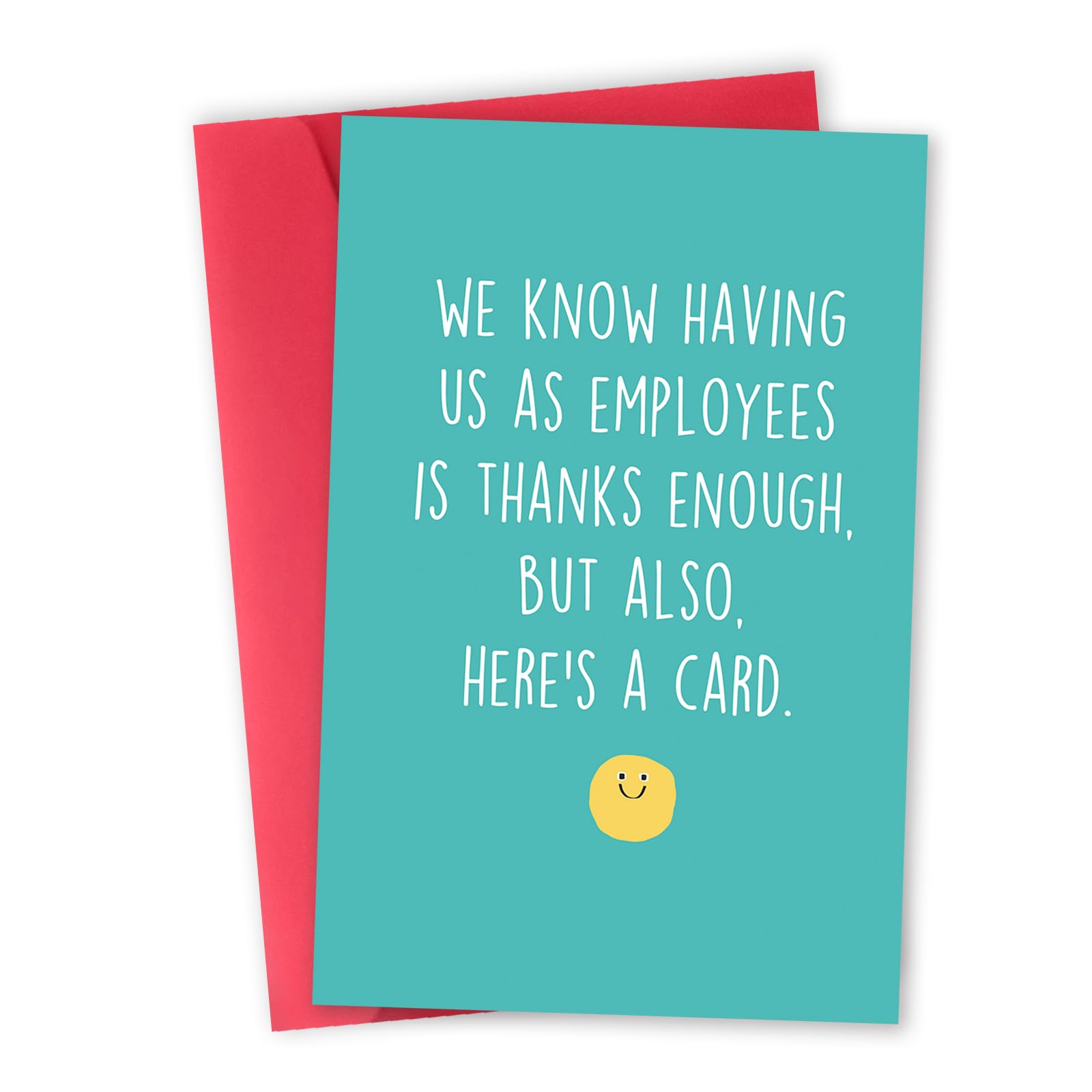 Beixian Boss's Day Card, Happy Boss Day Gifts for Men Women Boss, Funny Boss Day Card from Staff Coworke Employee, Boss Appreciation Card,Thank You Boss Card, Leaving Card for Leader Manager