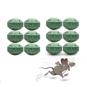 mice rodent repellent, 36pcs peppermint oil to repel mice and rats, rodent repellent for car engines, natural ingredients rat repellent balls deterrent indoor pest insect control, family & pet safe