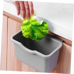 JEWEDECO Mini Trash Can for Desk Bathroom Bedroom Countertop Organizer Plastic Kitchen Trash Can Garbage