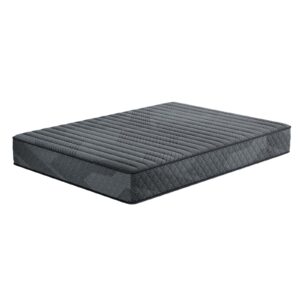 Twin-XL Mattress, 8 Inch Medium Firm Hybrid Mattress with Pocketed Springs, Breathable Convoluted Foam, Twin-XL Size Mattress in a Box, Pressure Relief and Support, Antistatic, CertiPUR-US Certified