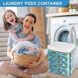 Laundry Pods Container, 194 Oz Laundry Room Organization and Storage Container, Laundry Detergent Holder with Lid and Scoop, Laundry Pods Holder for Laundry Beads, Laundry Powder, Scent Booster